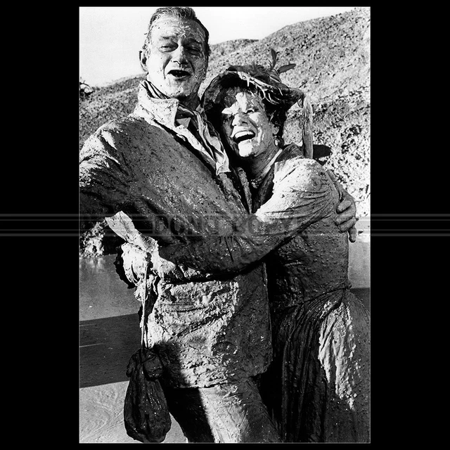 PHOTO F.000265 MAUREEN O'HARA & JOHN WAYNE (MCLINTOCK !) 1963 EUR 5,99 - PicClick FR