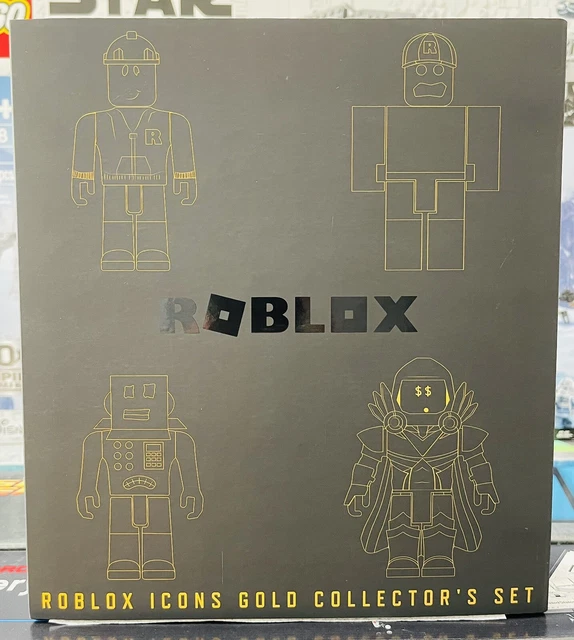 ROBLOX ICONS GOLD Collector’s Set 15th Anniversary - NEW 2021 £41.70 ...