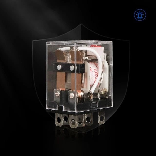 GENERAL DPDT MICRO Mini Electromagnetic Relay Switch With Socket Base With B~~m £5.12 - PicClick UK