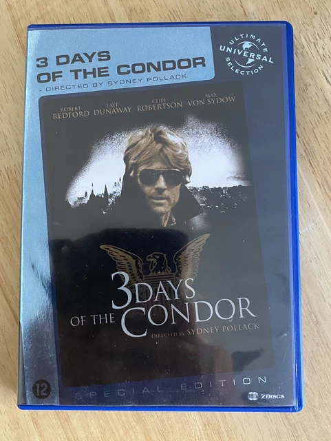 THREE DAYS OF the Condor (DVD, 1975).- Import. Very Rare £42.27 ...