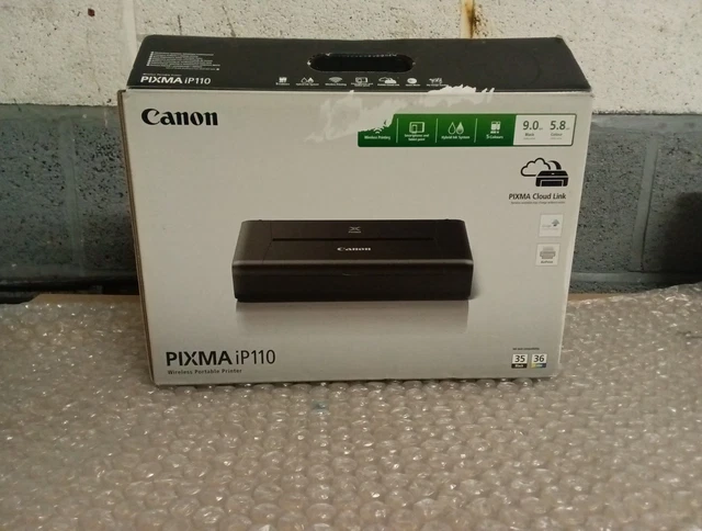 CANON PIXMA IP110 Wireless portable Photo printer-DISCONTINUED-read ...