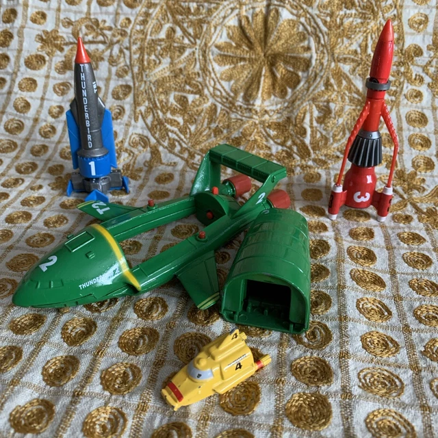THUNDERBIRDS MATCHBOX 1992 Vehicles Thunderbird 1 2 3 4 Diecast Vintage ...