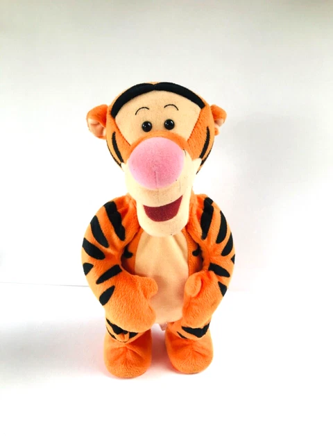 DISNEY WINNIE THE Pooh Bouncing Talking Jumping Tigger 12" Mattel ...