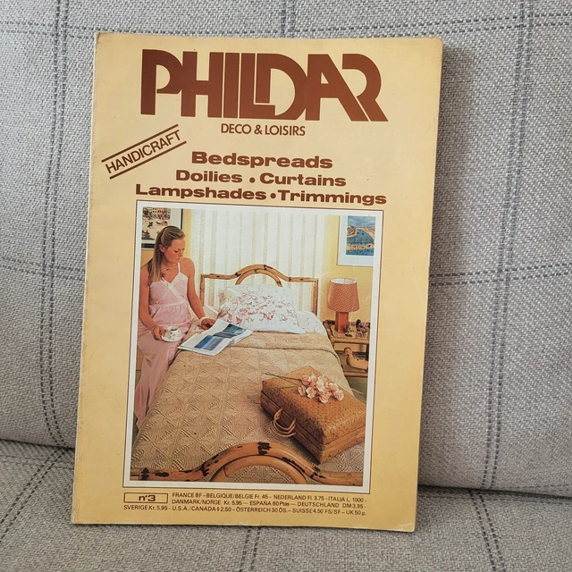 PHILDAR CROCHET / Knitting / Lace pattern book N° 3 | Good Condition ...