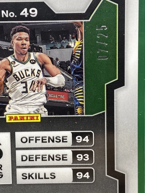 2023-24 PRIZM MONOPOLY Giannis Antetokounmpo Question Mark Disco SP/25 ...
