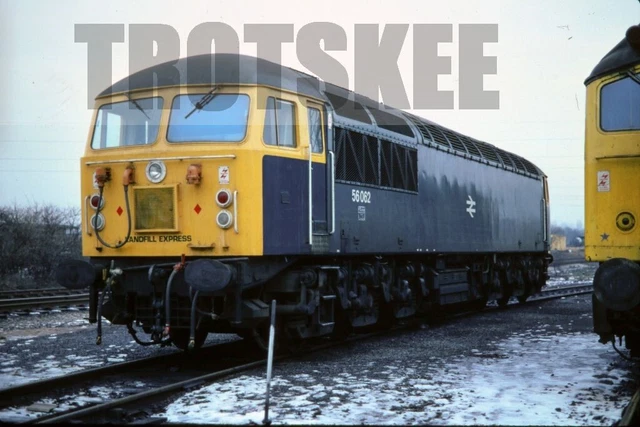35MM SLIDE BR British Rail Diesel Loco Class 56 56062 Toton 1980 Orig £ ...