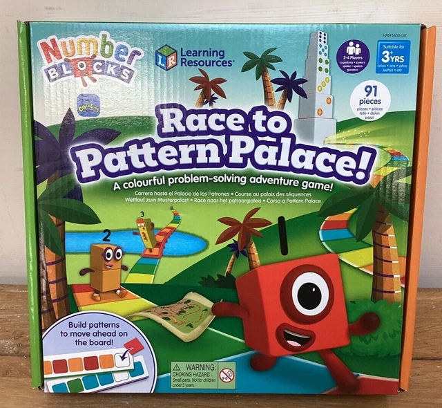 LEARNING RESOURCES NUMBER Blocks Race to Pattern Palace WA £14.99 ...