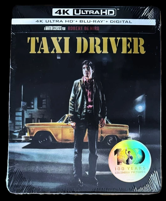 TAXI DRIVER [4K UHD Blu Ray] STEELBOOK Limited Edition Martin Scorcese ...