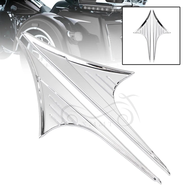 REAR TRUNK SIDE Accents Trim For Harley Tri Glide Trike FLHXXX Ultra ...