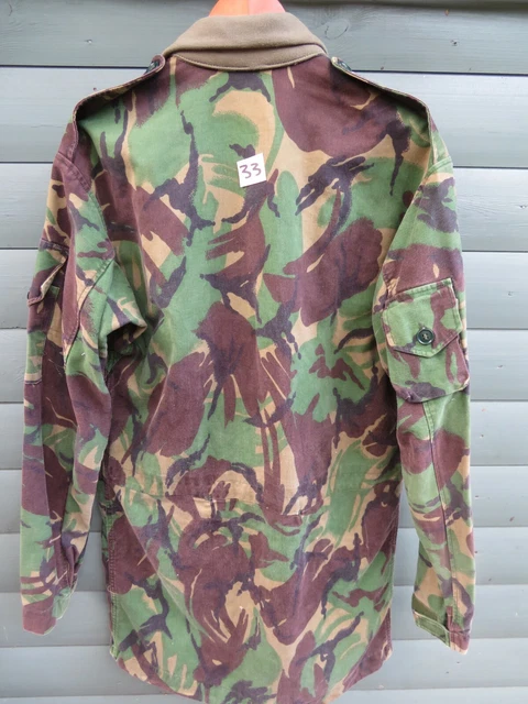 BRITISH ARMY MODIFIED Thermal Collar 85 Pattern Dpm Combat Smock Ref 33 ...