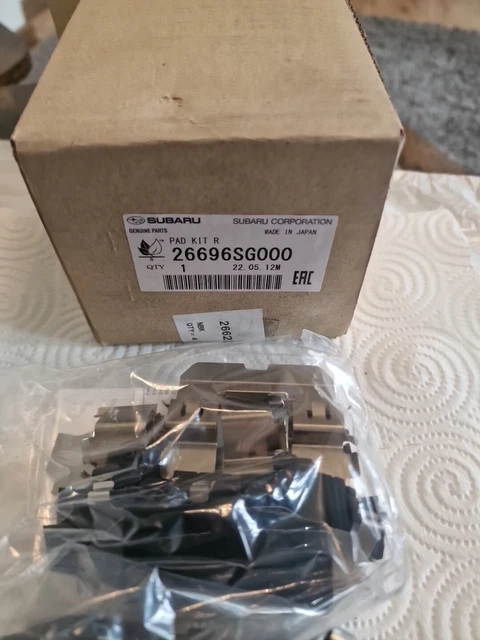 SUBARU FORESTER SG9 Genuine Rear Brake Pad Kit 26696SG000 OEM Parts ...