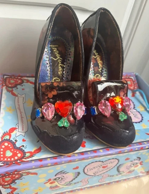IRREGULAR CHOICE JEWELLED / jewels Women's Heels / Shoes - Size 2 EUR ...
