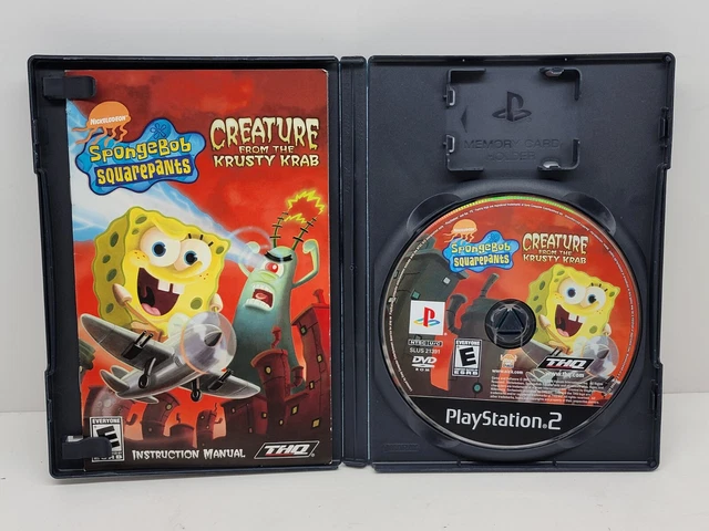 SPONGEBOB SQUAREPANTS: CREATURE from the Krusty Krab | Sony Playstation ...