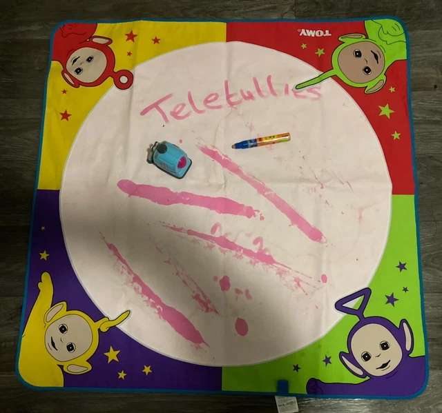 TOMY TELETUBBIES AQUADRAW Drawing Mat Plus Noo Noo Hoover Teletubbies £21.49 - PicClick UK