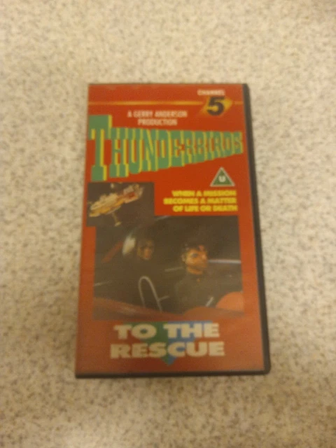 THUNDERBIRDS TO THE Rescue Early Vhs 1986 Channel 5 Gerry Anderson EUR ...