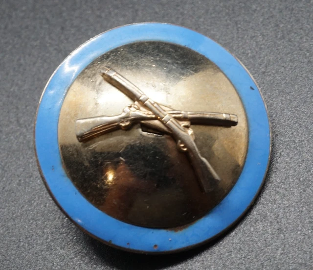 WWII - KOREAN War Army Infantry Enlisted Blue Dress Collar Disc RARE ...