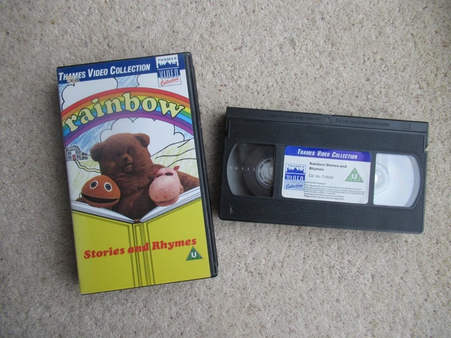 RAINBOW: STORIES AND Rhymes VHS Video Tape Cassette Vintage Classic ...