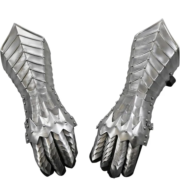 MEDIEVAL PAIR OF Gauntlets Armor - Witch King Knight Gloves Gauntlets ...