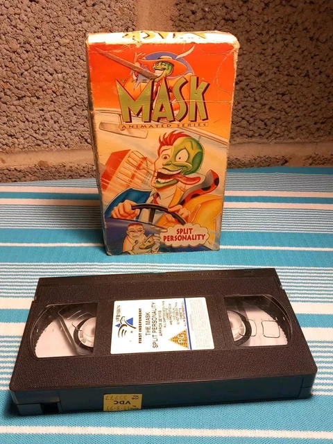 THE MASK ANIMATED Series VHS Video tape Split Personality RARE TV Show ...
