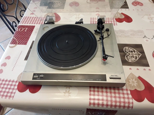 PLATINE VINYLE TOURNE DISQUE marque ROTEL RP-820 Semi Automatic Stereo ...
