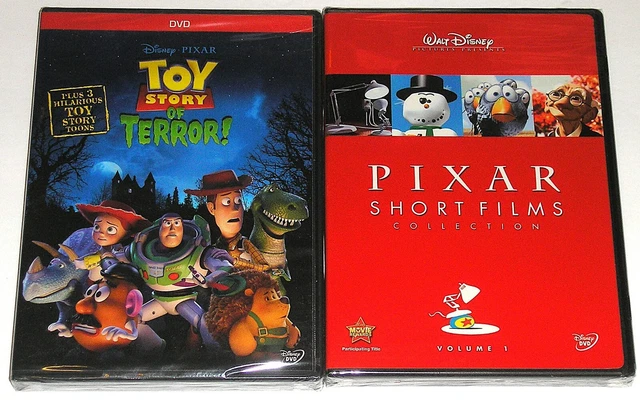 DISNEY DVD LOT - Toy Story of Terror (New) Pixar Short Films Collection ...
