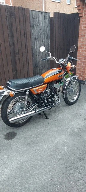 YAMAHA R5 350CC MOTOR CYCLE - TWO STROKE - fore runner to RD350 Lovely ...