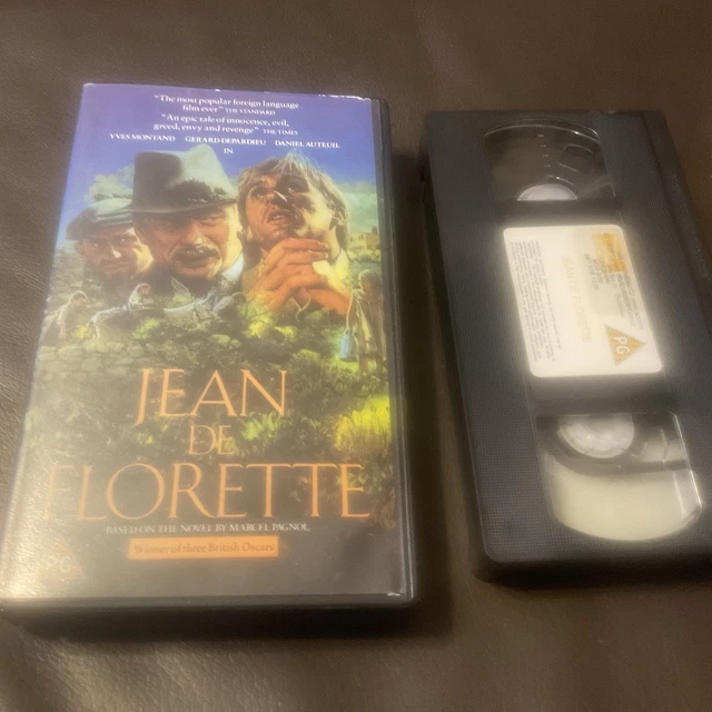 JEAN DE FLORETTE.. Depardieu - Montand - Auteuil. Video VHS Tape. £3.00 ...