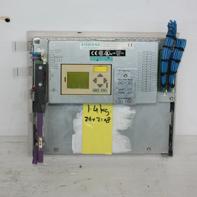SIEMENS SIMATIC PLC HMI Controller Pantalla Push Button Panel PP17 ...