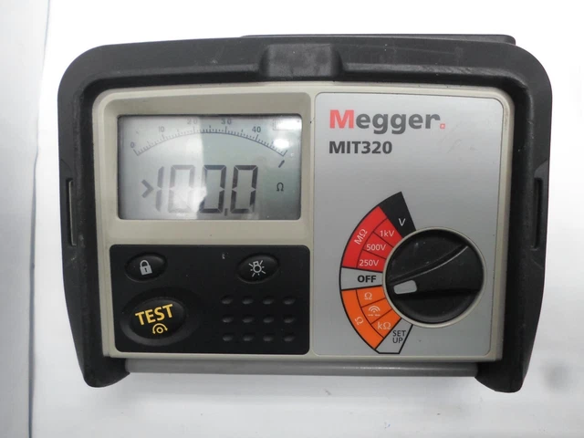 MEGGER MIT320 INSULATION & Continuity Tester £149.99 - PicClick UK