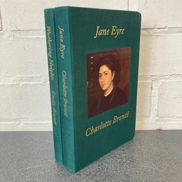 CHARLOTTE & EMILY Bronte Book Bundle x 2 Jane Eyre Wuthering Heights ...