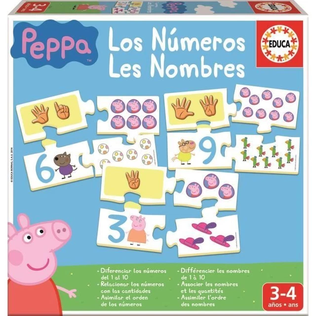 PEPPA PIG J'APPRENDS les Nombres EUR 26,00 - PicClick FR