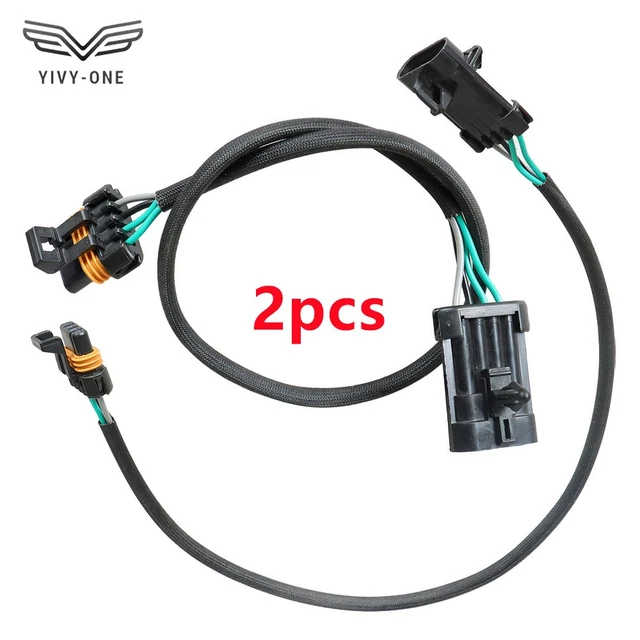 2PCS O2 OXYGEN Sensor Extension Lead 550mm For Commodore VS VT VX VY VZ ...