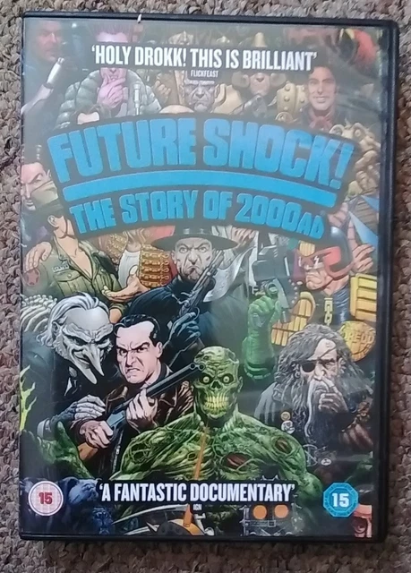 2 COMIC BOOK DVDs American Splendour Future Shock! The Story Of 2000AD ...