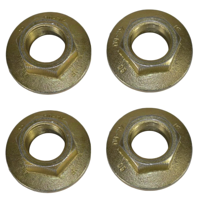 4 ALKO AXLE Axles Trailer Brake Drum Hub Nut One Shot 27mm x 2.0mm M27 ...