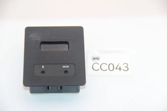 ORIGINAL BMW E30 Digital Uhr 62131367683 Clock 325i 323i 320i 318i 316i ...