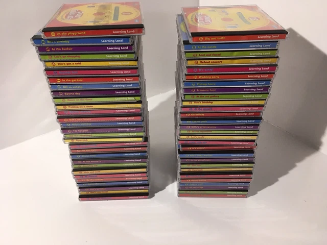 LEARNING LAND PC CD Rom / No.1- No.58. Plus bonus disc. Children’s ...