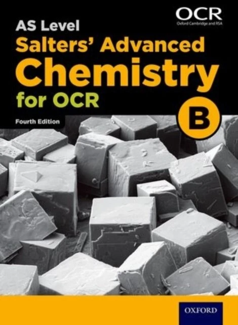 A LEVEL SALTERS Advanced Chemistry for OCR B: Year 1... - Free Tracked ...