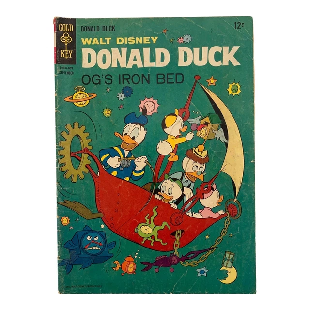 WALT DISNEY DONALD Duck #109 (1966) Comic Book Gold Key £8.86 - PicClick UK
