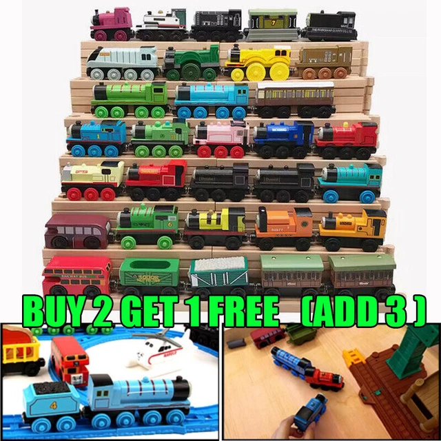 BRIO THOMAS-THE TANK Engine&Friends Wooden Toy Train Magnetic-Compatibl ...