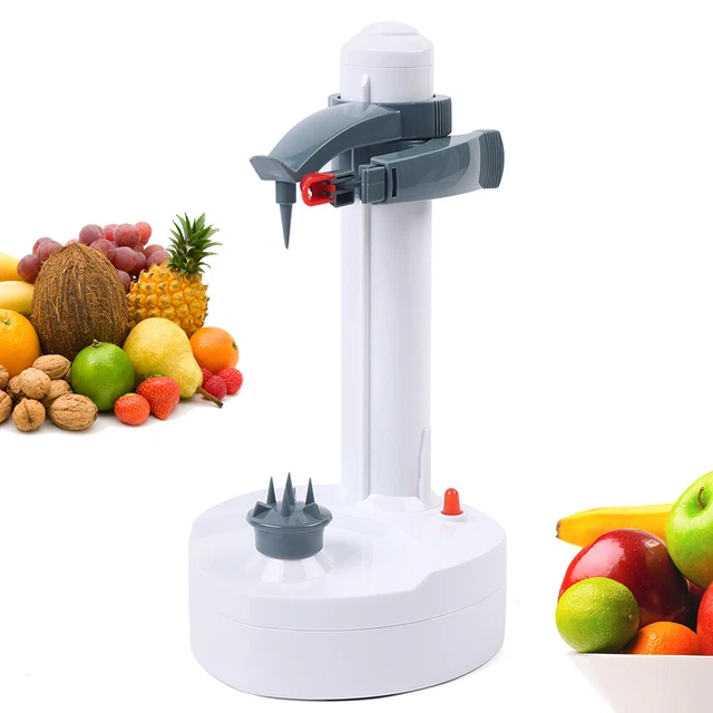 AUTOMATIC FRUIT PEELER Kitchen Electric Apple Pear Potato Peeling ...