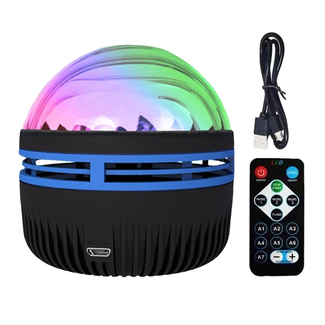 NORTHERN LIGHTS NIGHT Light LED Projection Lamp Remote Control USB6288 ...