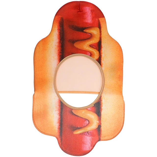 FOOD BUCKET HAT Hot Dog Themed Party Decorations Crazy Costume ...