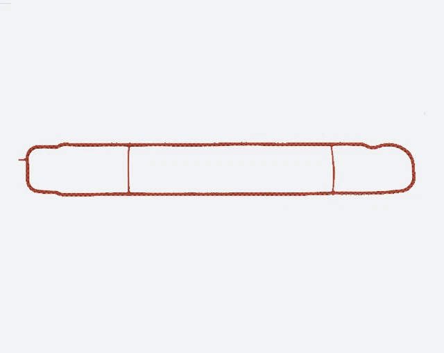 MERCEDES-BENZ GLE W167 Charge Air Distributor Gasket A6541410400 NEW ...