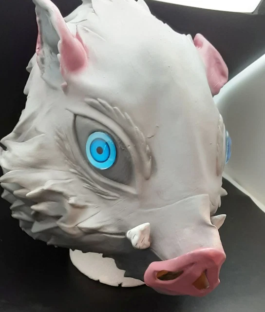 XCOSER DEMON SLAYER Hashibira Inosuke Cosplay Mask Wild boar Costume ...