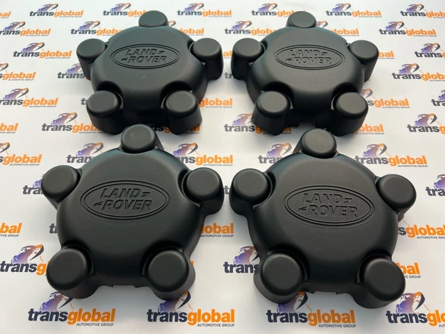 LAND ROVER DEFENDER 2020 18 x 8 Steel Wheel Hub Nut Cover x4 GENUINE LR ...