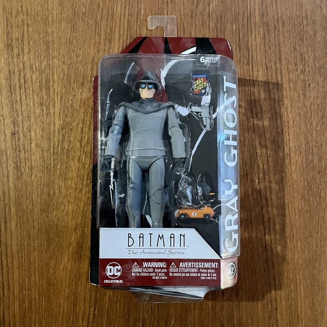 DC COLLECTIBLES BATMAN The Animated Series Gray Ghost Action Figure NEW ...