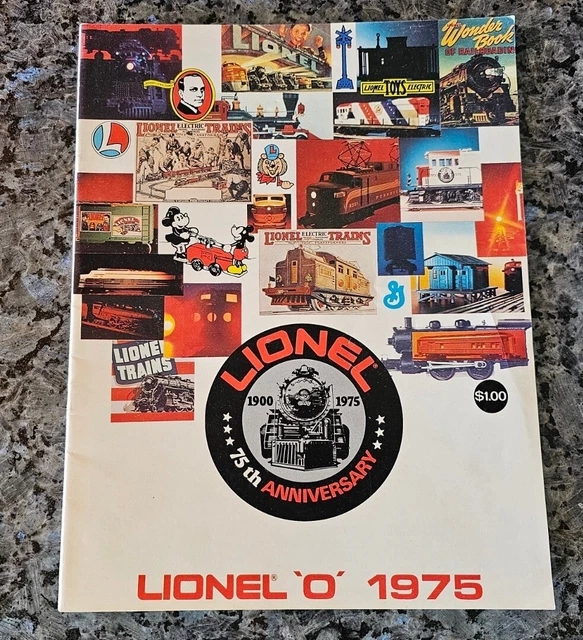 RARE VINTAGE LIONEL Train Catalog Locomotive, Steam Engine, & Accessories 1975 • £10.61 ...