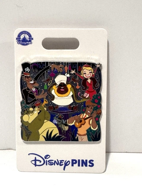 DISNEY PARKS PRINCESS and the Frog Supporting Cast Pin Family Cluster ...