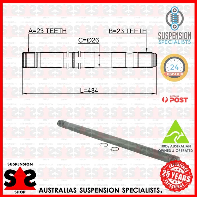 FRONT AXLE LEFT Drive Shaft Suit FORD Focus I (Daw, Dbw) 1.8 16V FOCUS I (DAW, EUR 70,88 ...