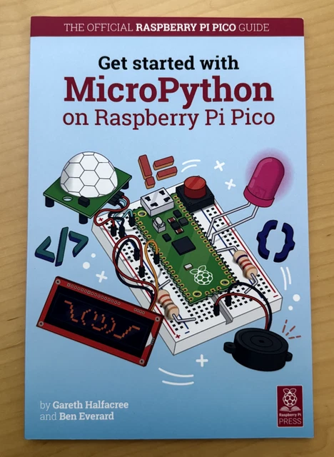 OFFICIAL GET STARTED with MicroPython on Raspberry Pi Pico £4.99 - PicClick UK